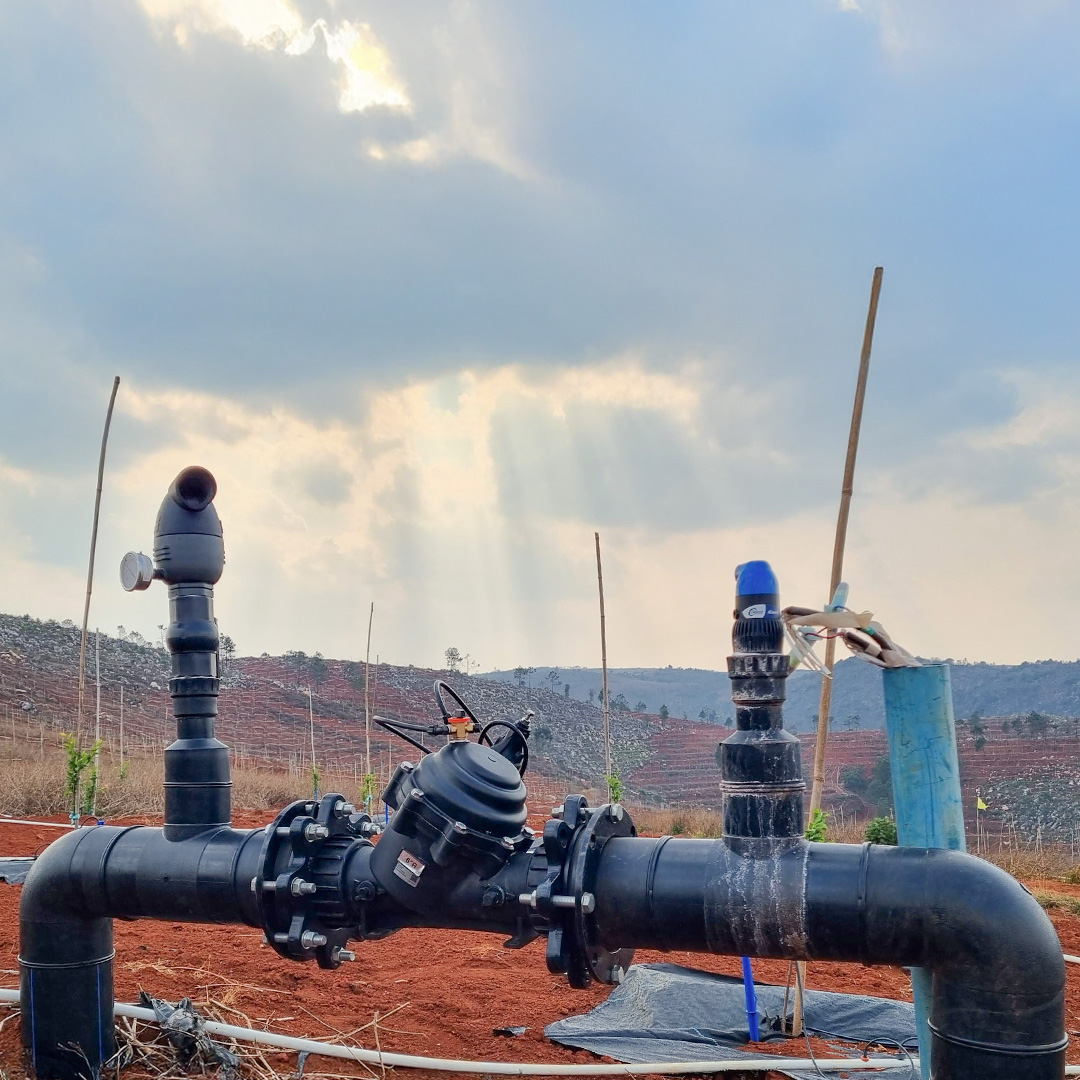 Plum Orchard Irrigation - Smart Pump & Pressure Control Case Study - BERMAD